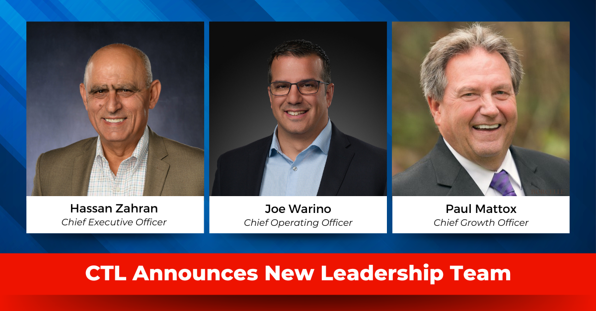 CTL Engineering Names New Leadership Team: Hassan Zahran as CEO, Joe ...
